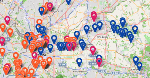 Maps Mania: The Atlanta Rap Map