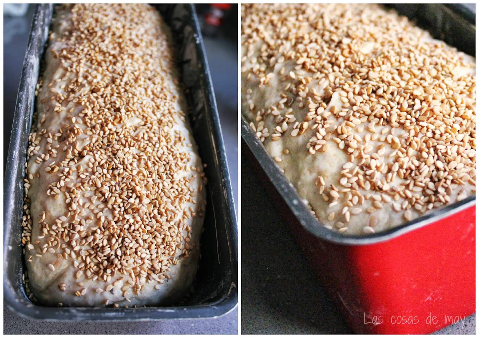 Las cosas de May: RECETA COCINA Pan con semillas