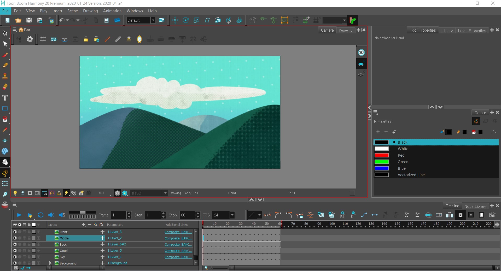 2) Set Up Multiplane Camera on Harmony