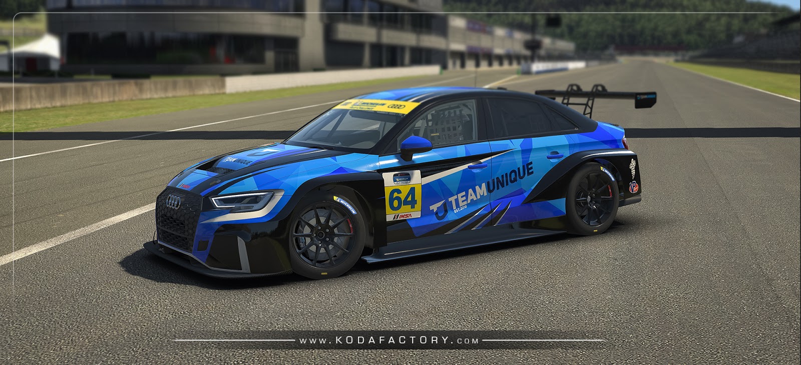 Koda Factory: Team Unique Simracing Audi RS3 TCR | iRacing