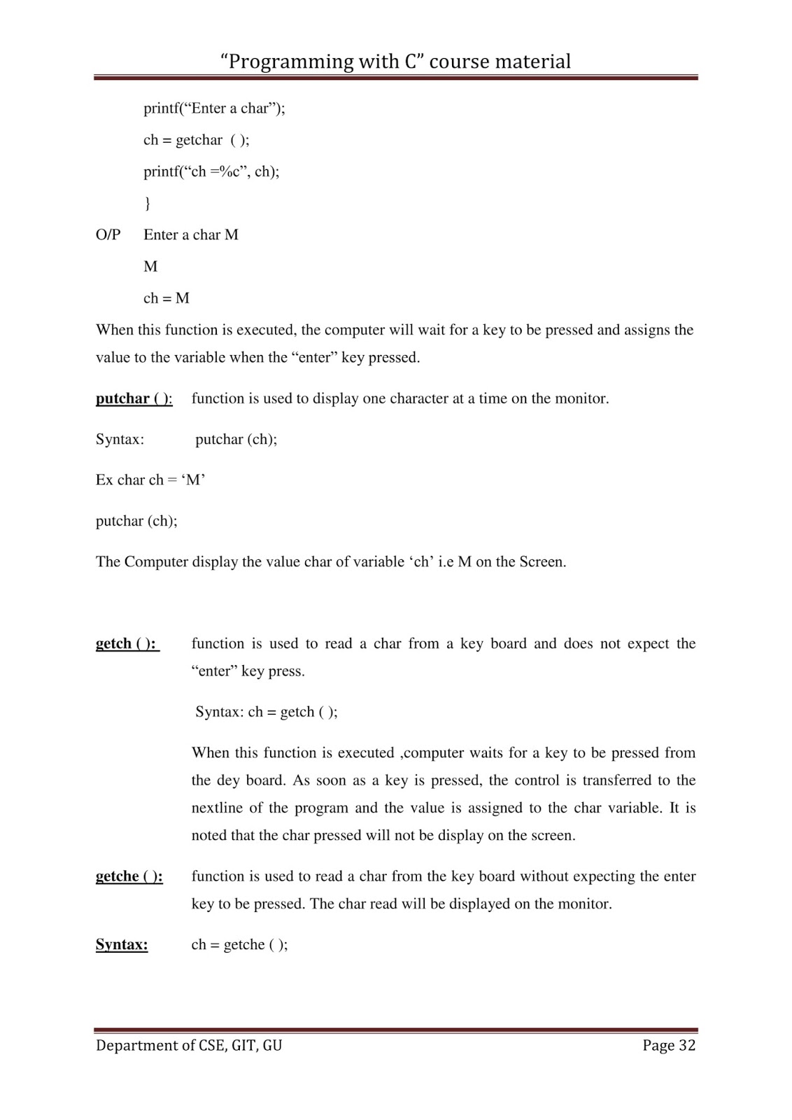 Dr. Mrinal Paliwal Blog: Basic Program Structure and Operators