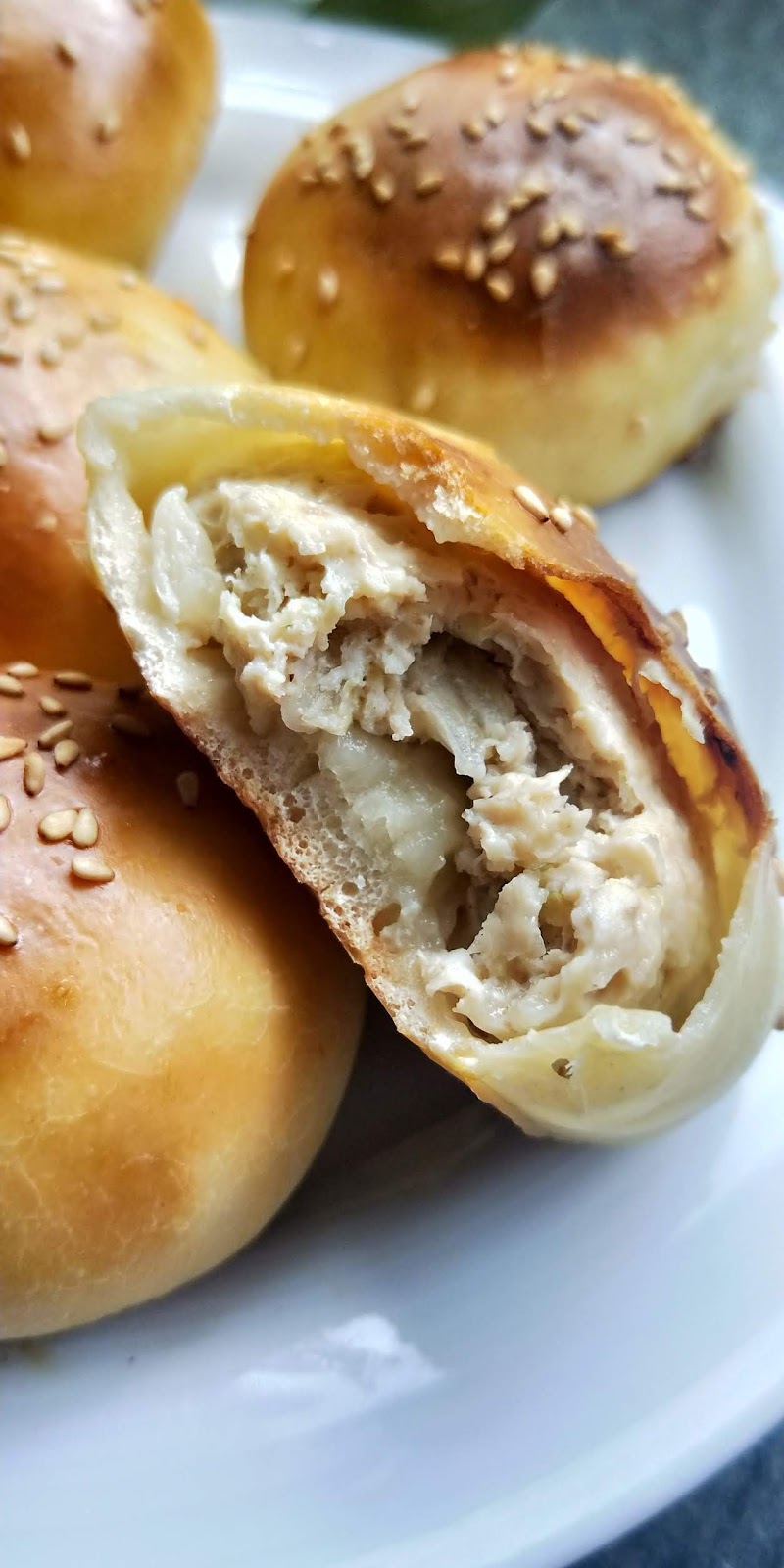 Chicken and Mushroom Buns