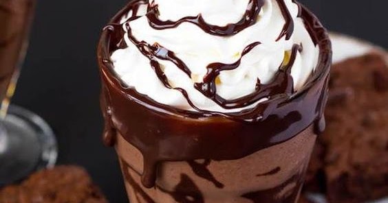 Brownie Milkshake - Secret Delicious Recipes Foods