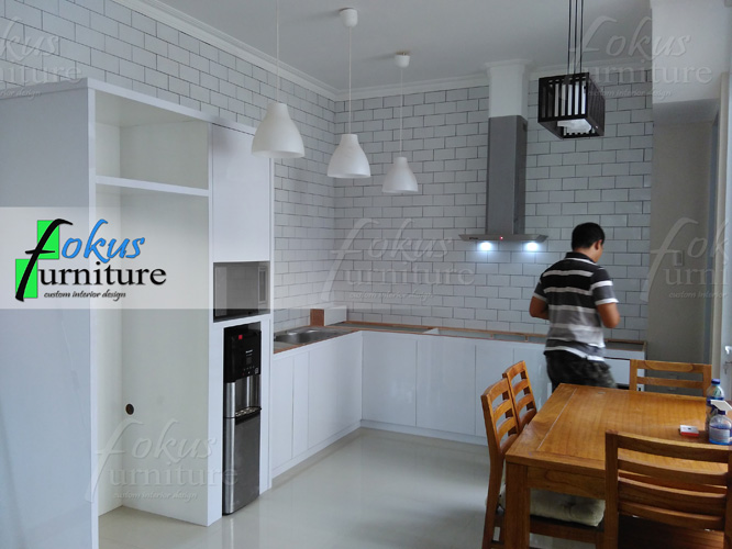 Terpopuler 23+ Kitchen Set Minimalis Warna Merah