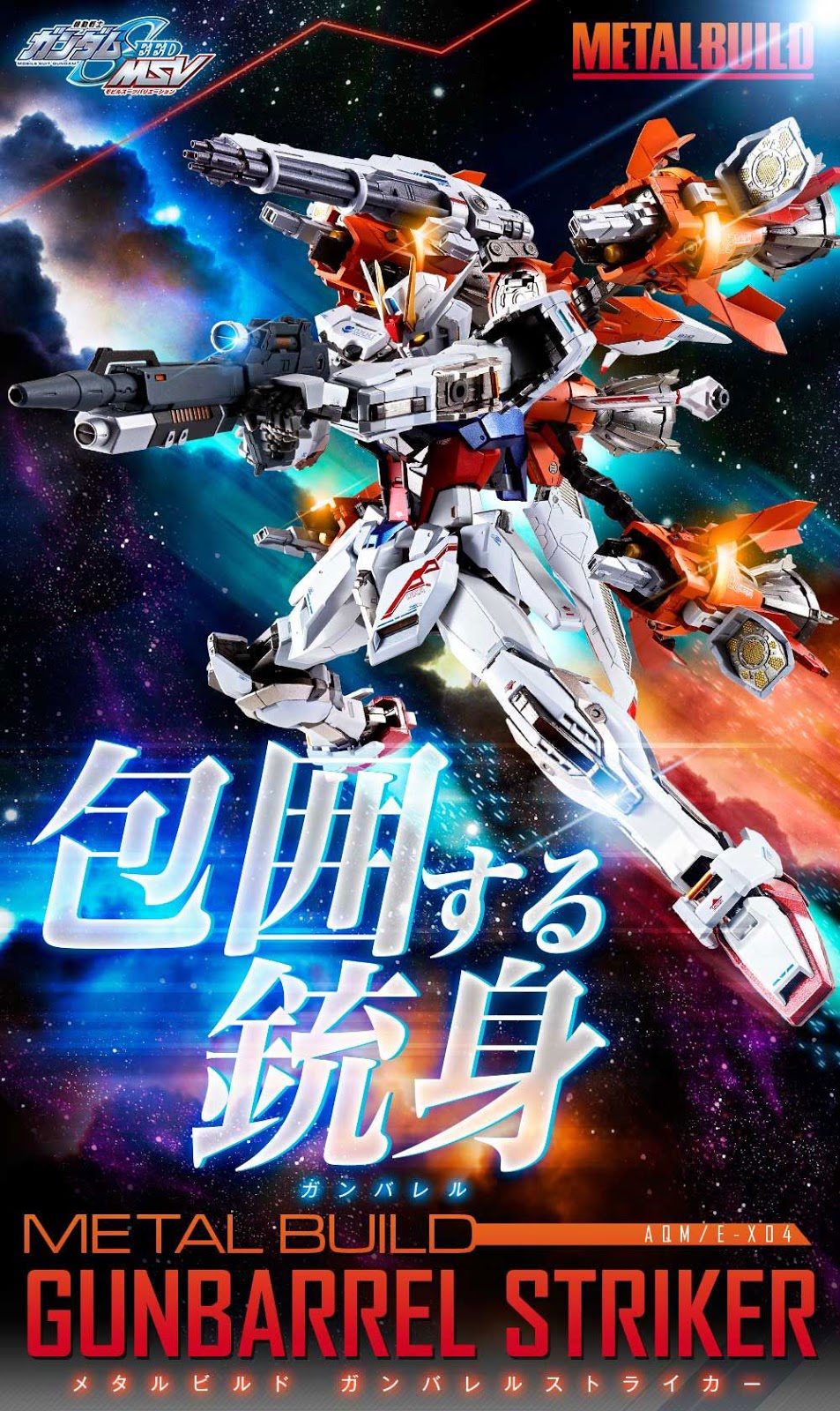 P-Bandai: Metal Build Gunbarrel Striker Pack - Release Info