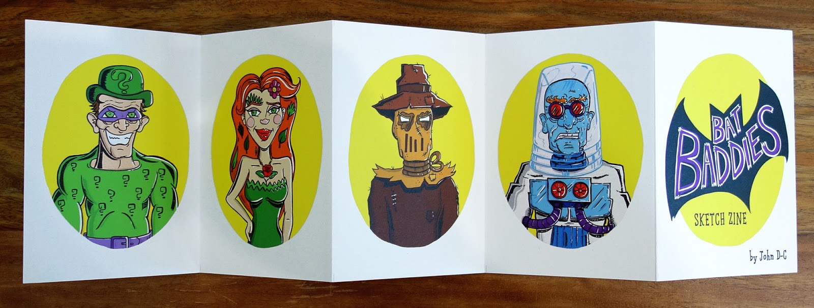 Bat Baddies Zine | John D-C Illustration and Graphic Design