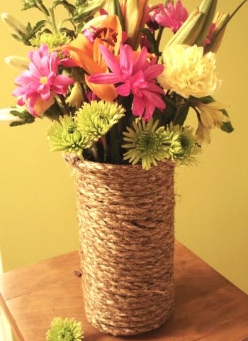 Decorate Vases with Rope