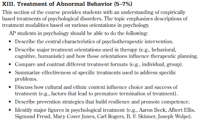 AP Psychology @AHS: 9.2:TREATMENT