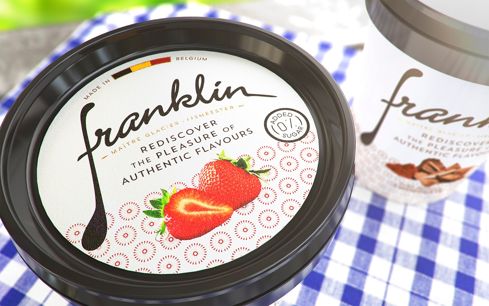 Franklin Ice Cream – Packaging Of The World