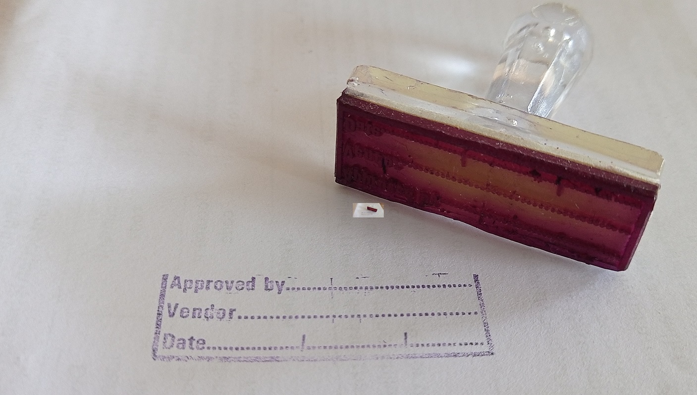 Library Informative : Where do I get a book stamp? The thing which ...