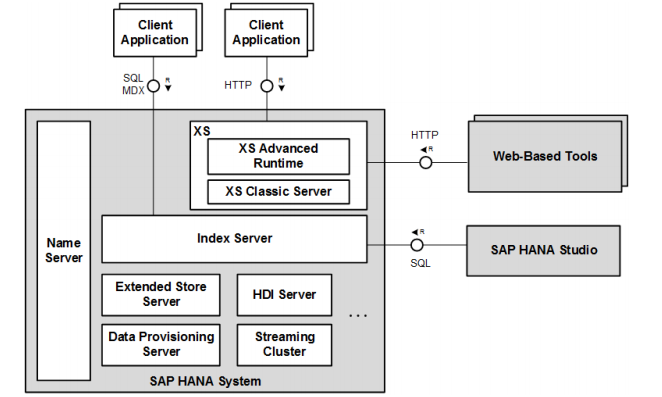 SAP Basis and HANA: SAP HANA Architecture