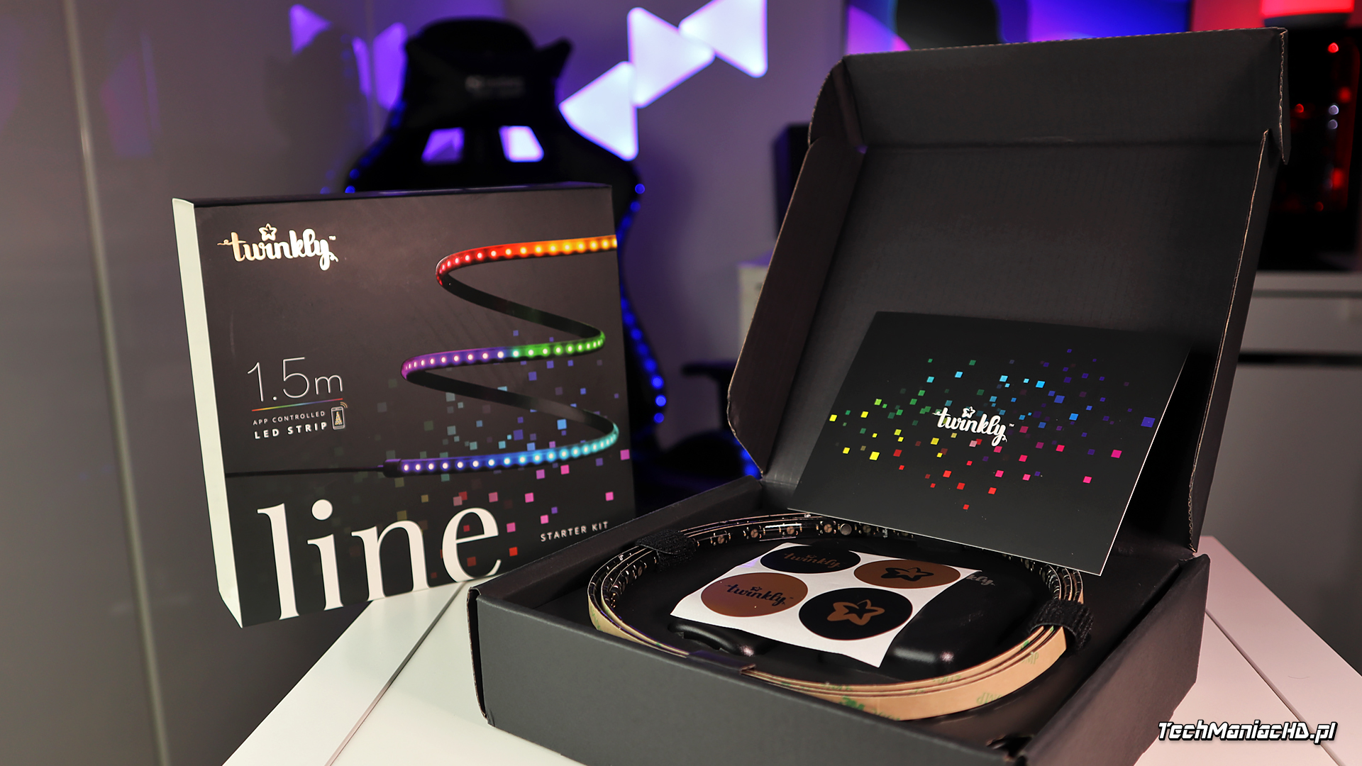 TechManiacHD: Twinkly Line - prawdziwie wielobarwne oświetlenie