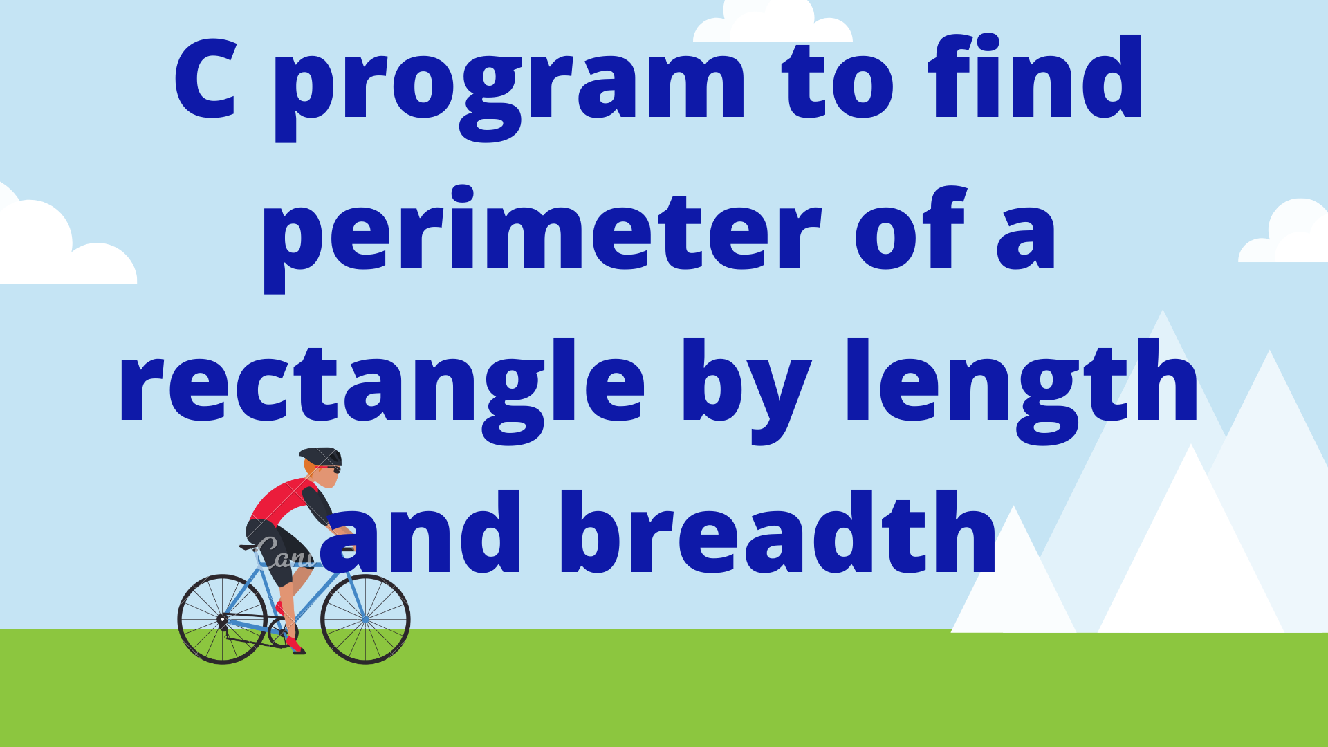 C program to find perimeter of a rectangle by length and breadth