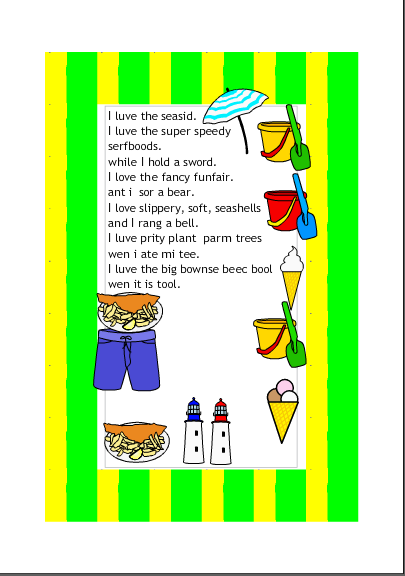 Year 1's Blog: Have a look at Year one's amazing seaside poem's!