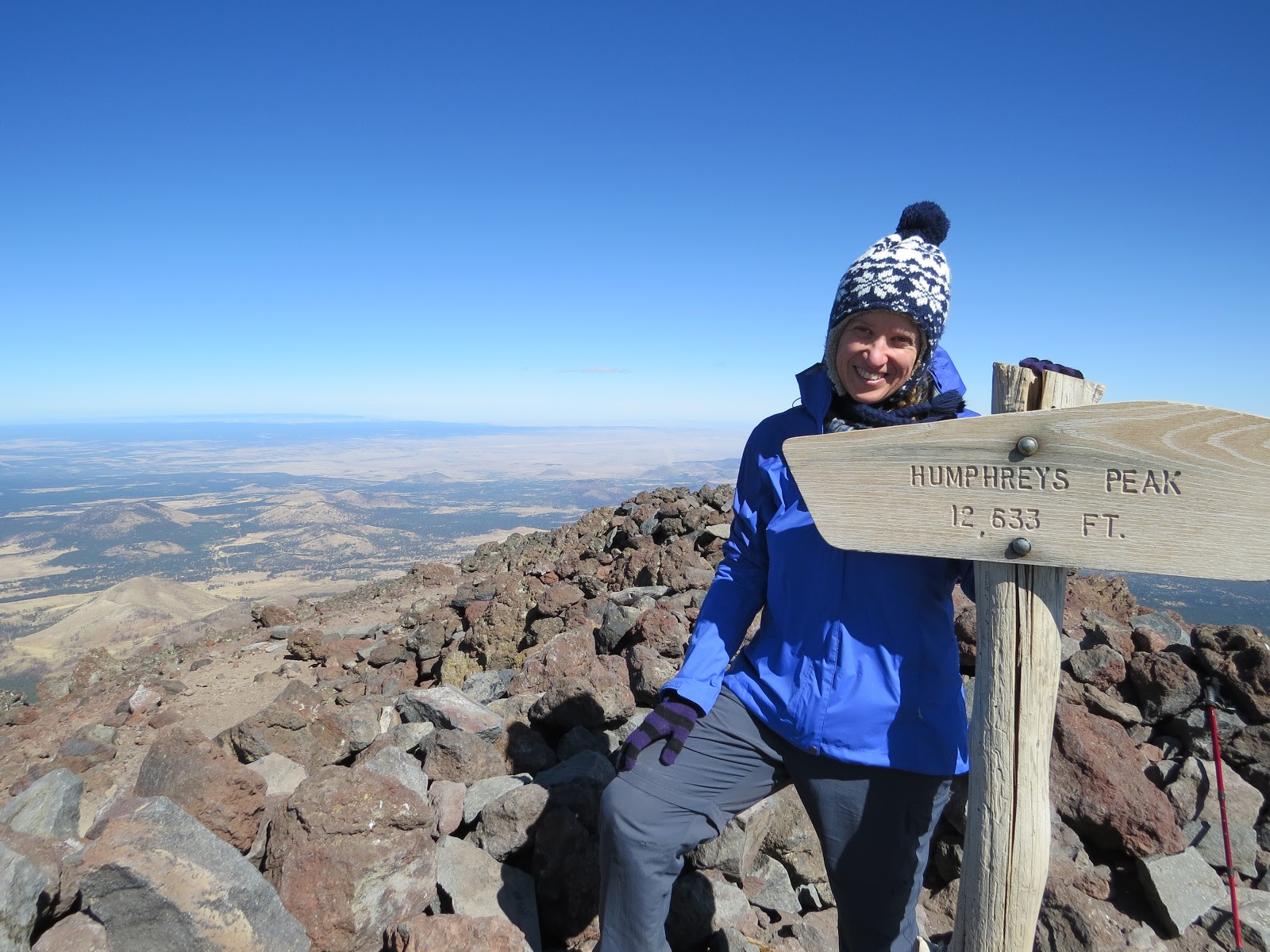 Have Book, Will Travel: Mount Humphrey Summit