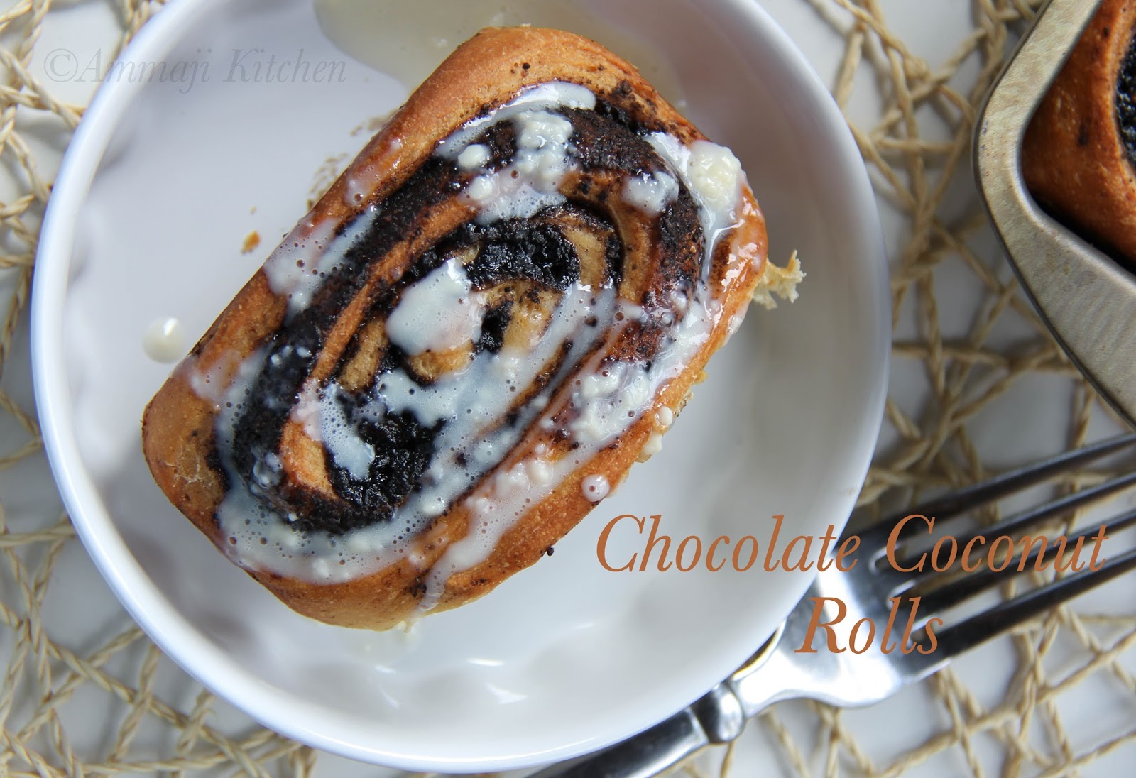 Chocolate Coconut Rolls | Indian Food Recipes | Ammaji Kitchen