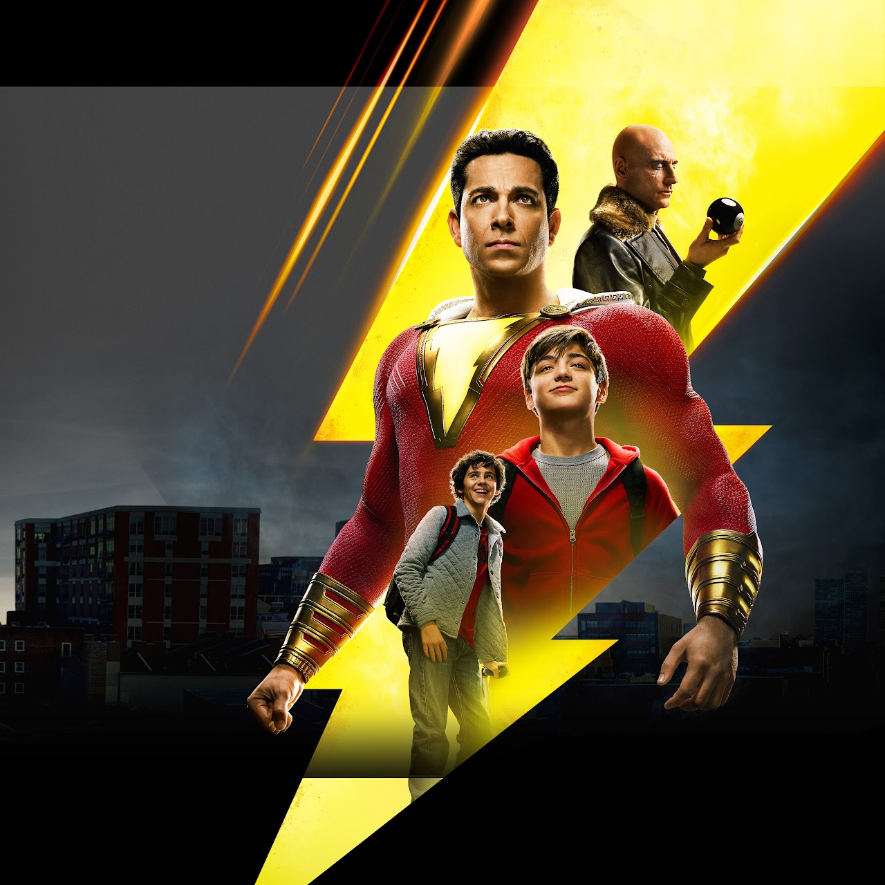 Shazam, 2019, Cast, Characters, 8K, #23 Wallpaper iPhone Phone