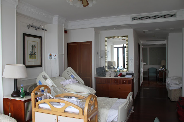 the sickles family: our room at the matilda hospital and the view from ...