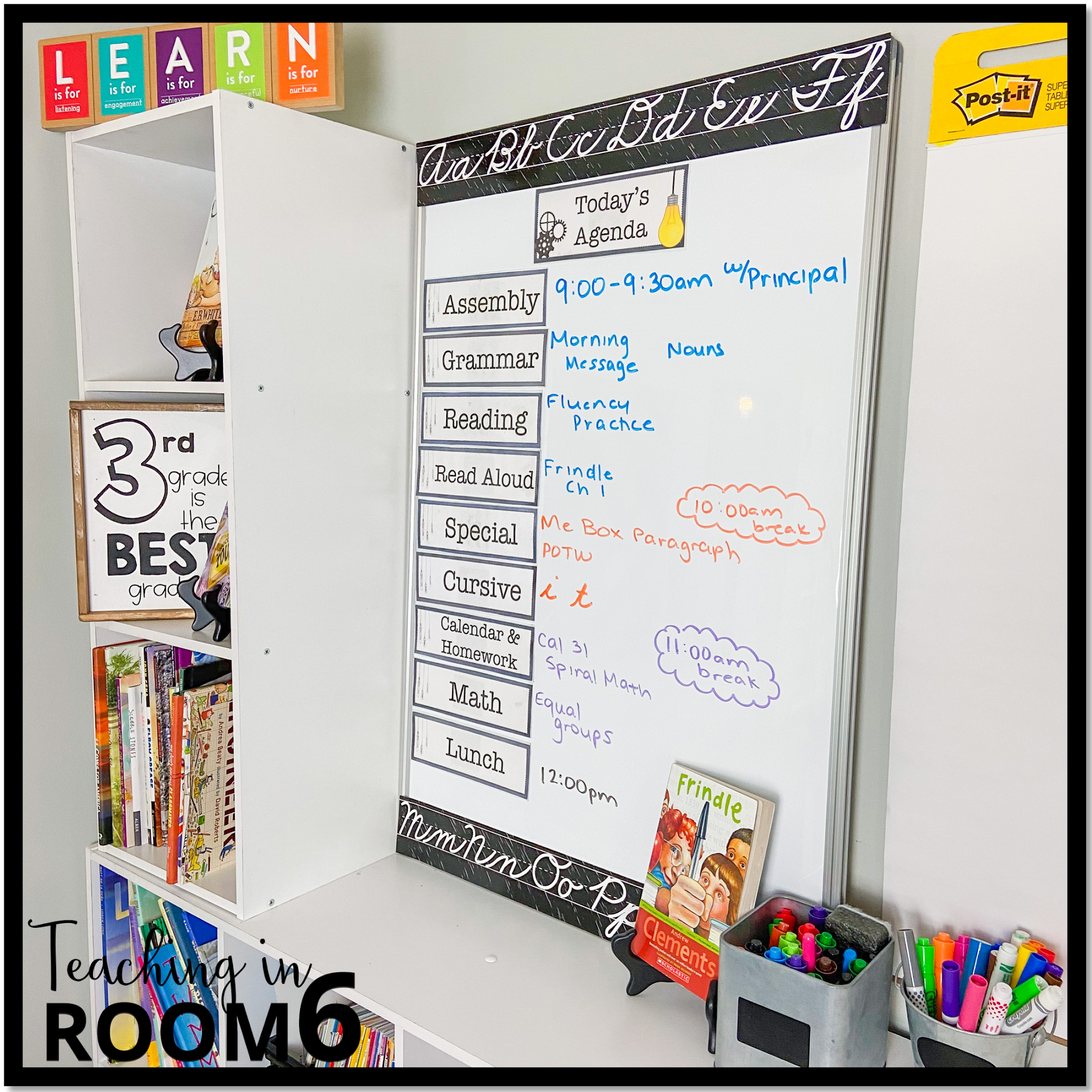 My Virtual Learning Schedule | Teaching in Room 6