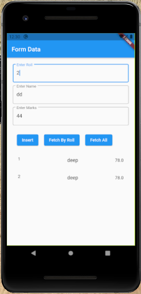 D.Tech Academic: Flutter With Sqflite Database Tutorial