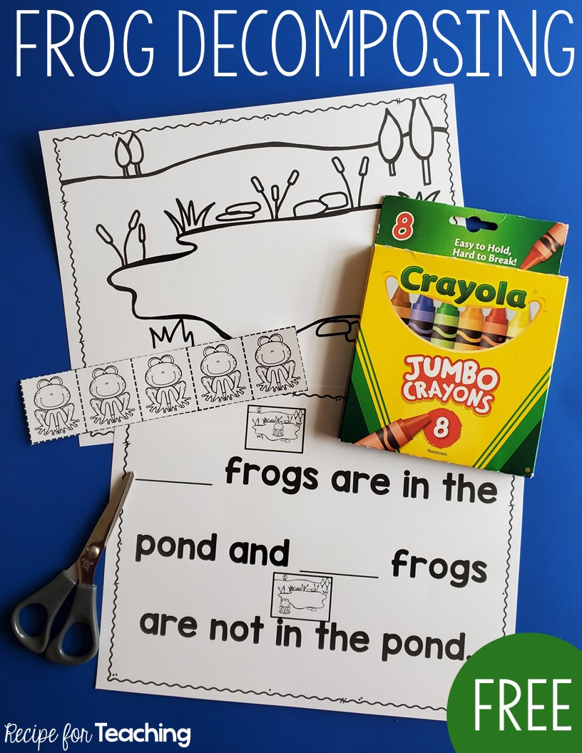 Frog Decomposing - Recipe for Teaching