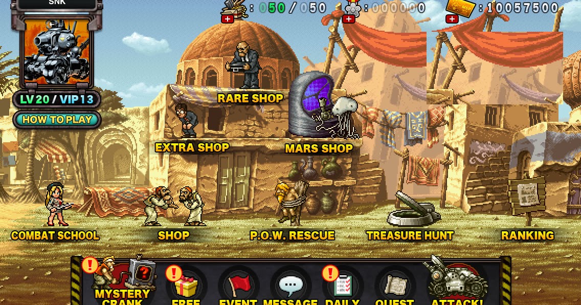 Gremio mslugmax Metal Slug Attack ::....(ID 3316): Actualizacion 1.8.0 ...