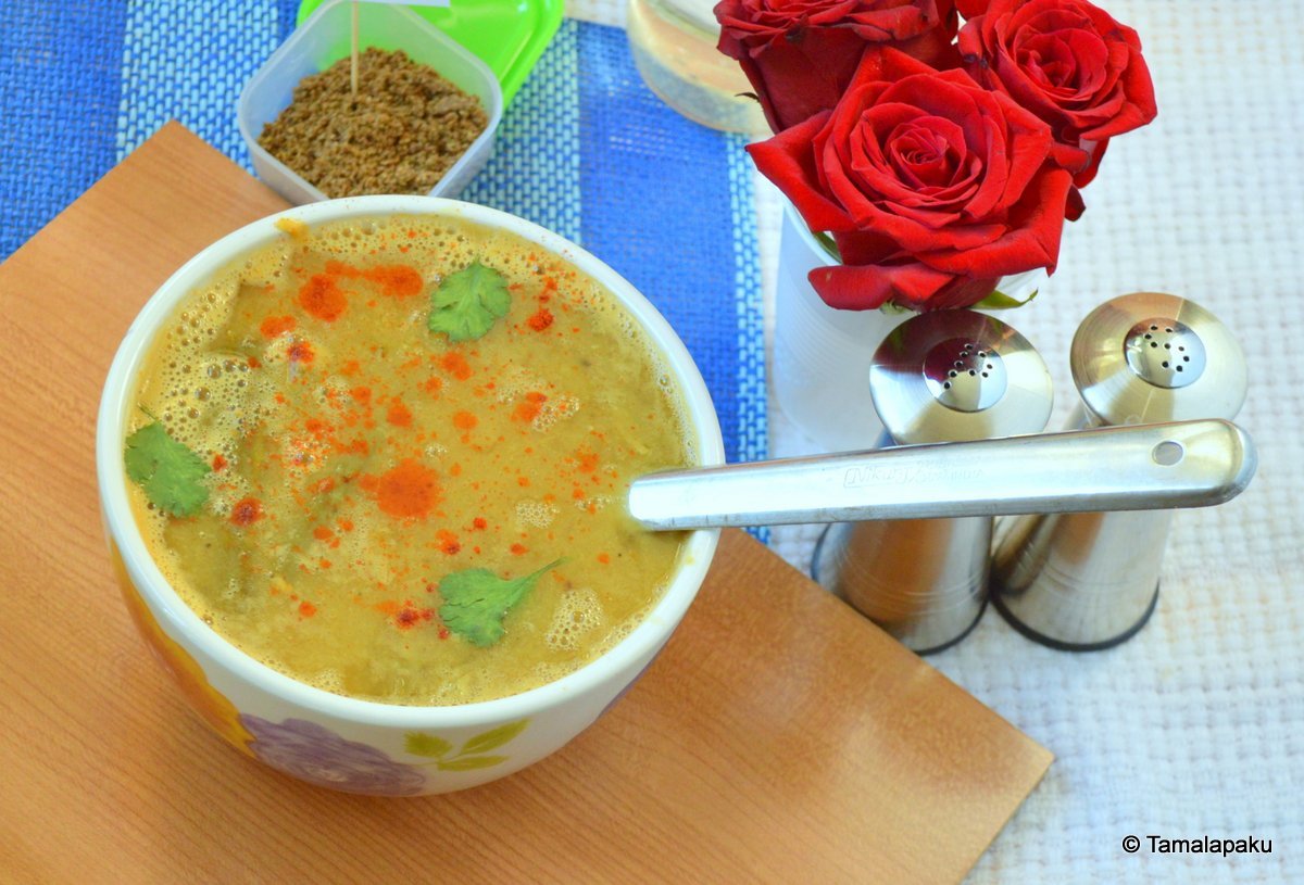 Amti with Drumstick - Day 1 ~ Tamalapaku