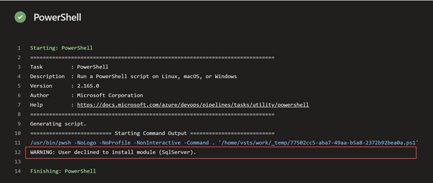 Jaliyas Blog Invoke Invoke Sqlcmd Inside A Linux Agent In Azure Devops Pipelines