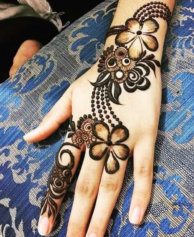 35+ Best Mehndi Design Images For Holi || Holi Mehndi Design Images ...