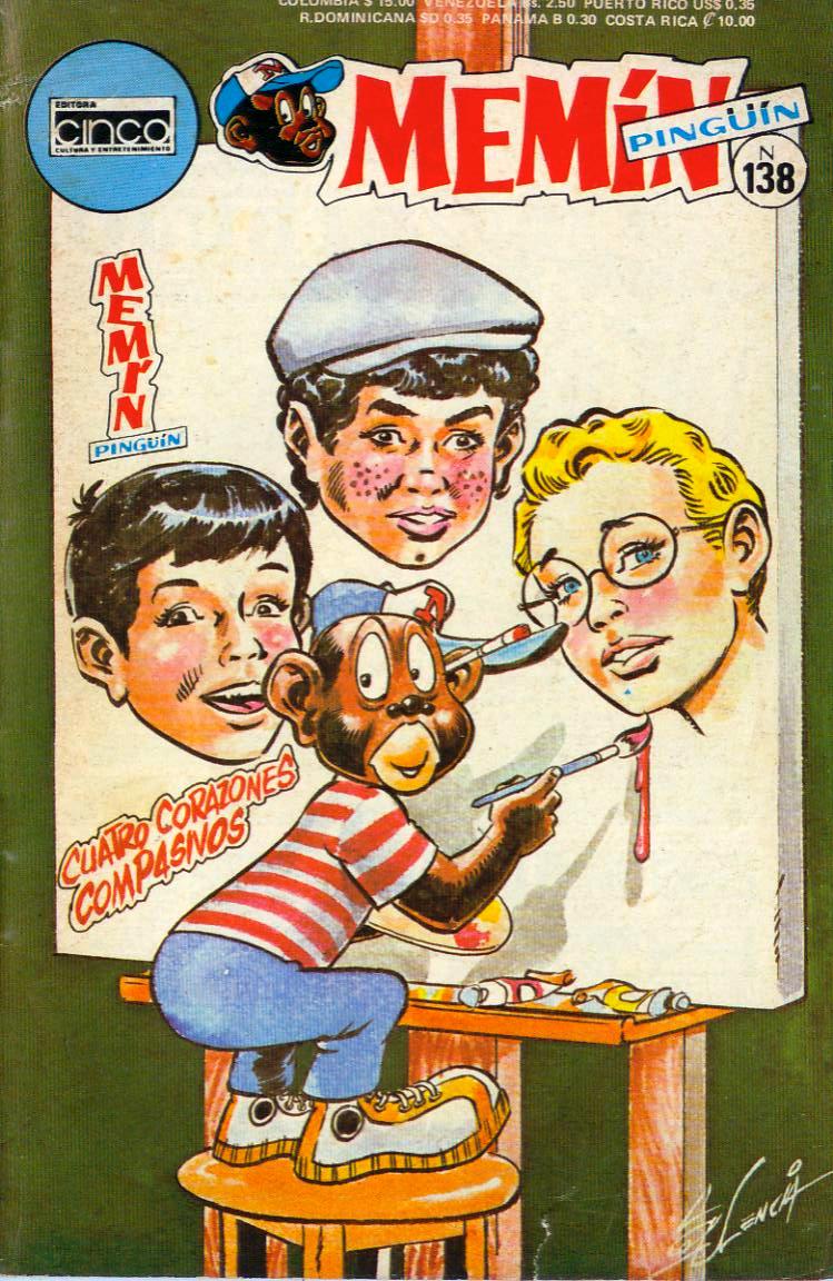 Mexico Comic Sonrisas: Memin Pingüin - Ed. Cinco (136 al 140)