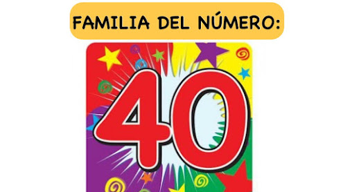 Prim. Carlos Pellicer 1er grado 2020_2021: LA FAMILIA DEL 40