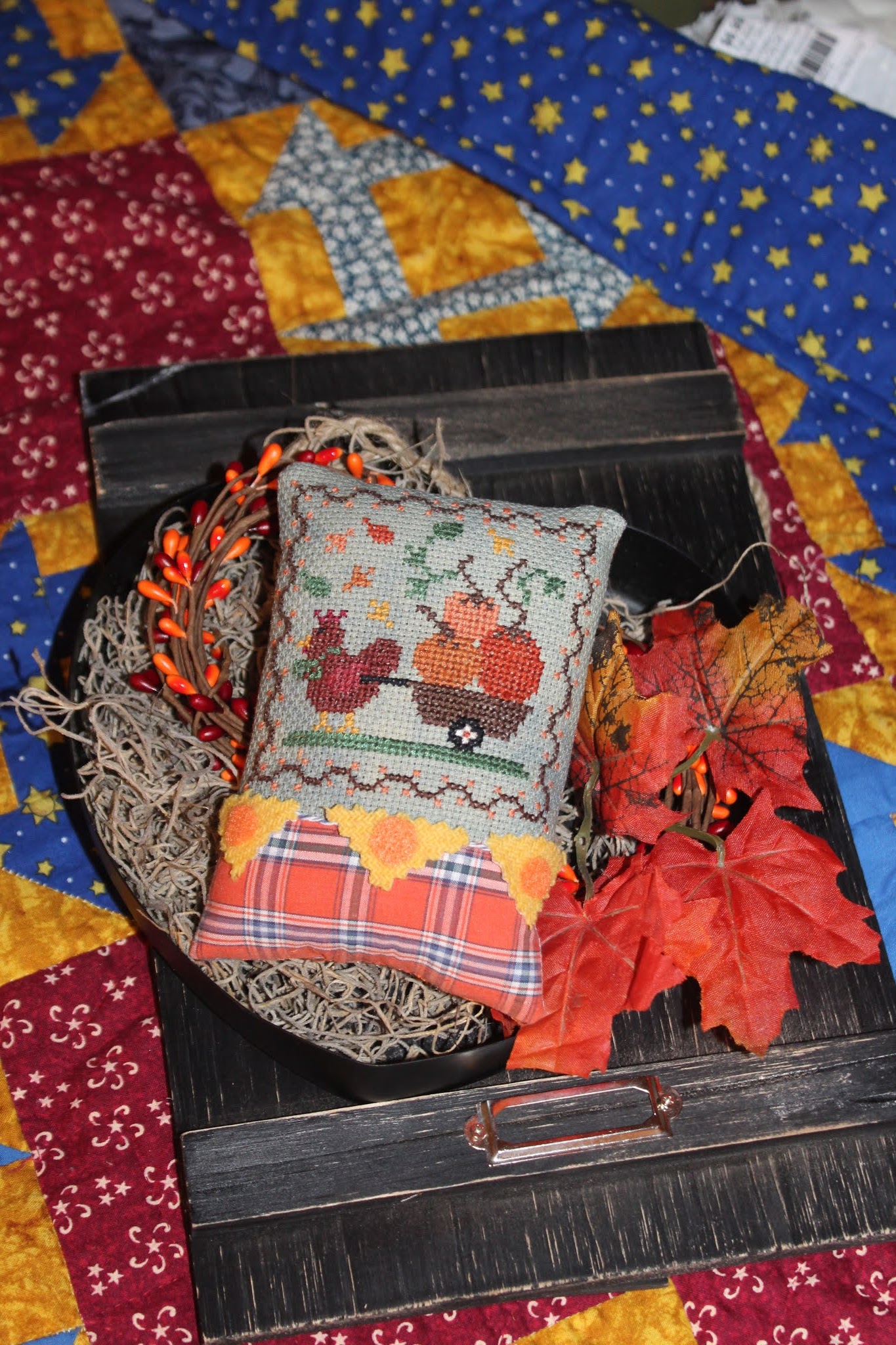 Pinker n Punkin Quilting & Stitching: Corn Stalks, Pumpkins, and ...