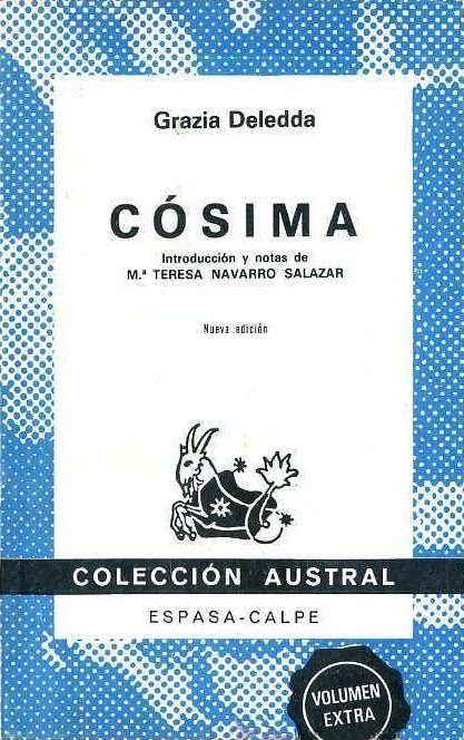 La antigua Biblos: Cósima - Grazia Deledda