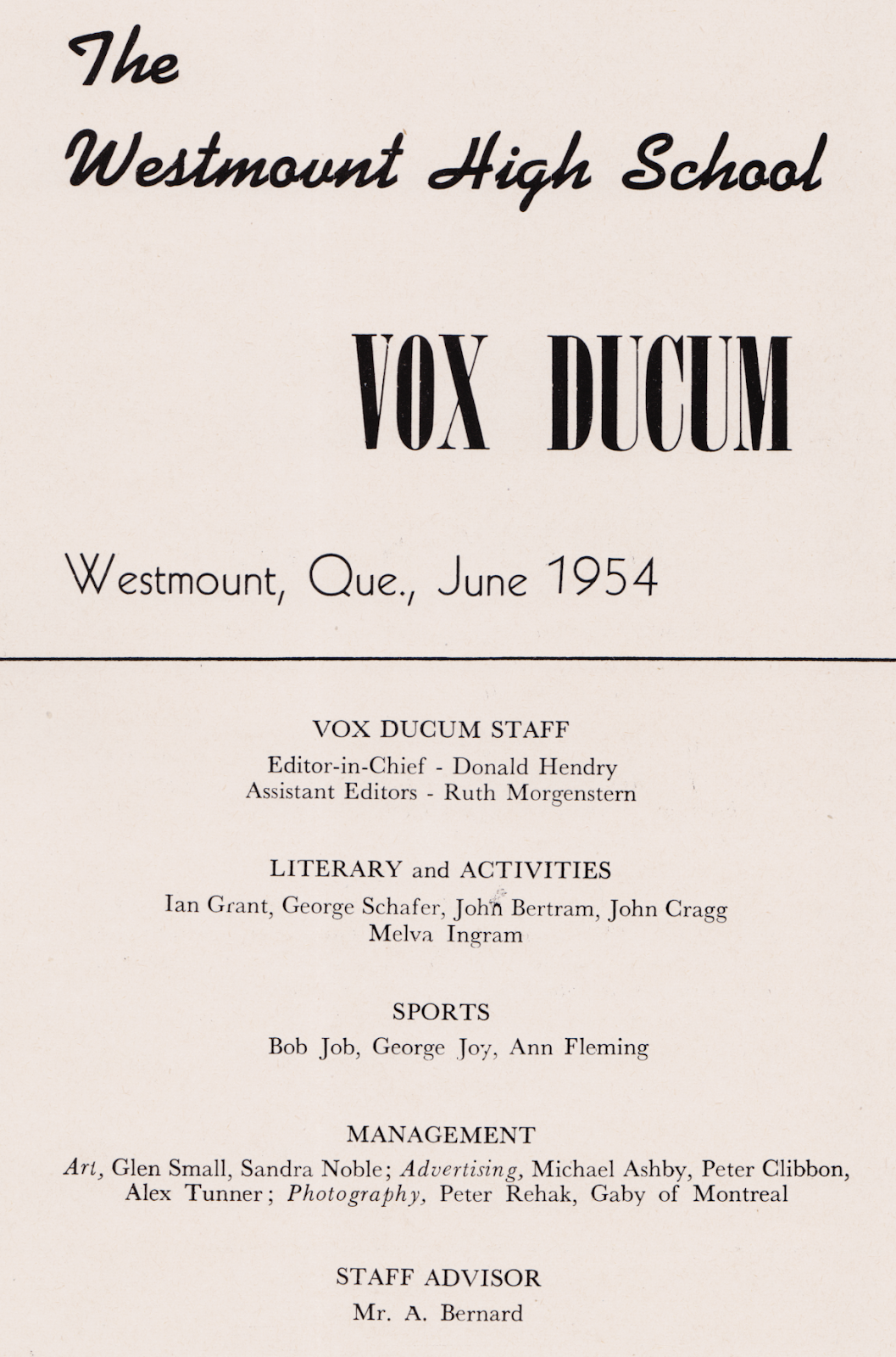 Lachine Peas: 1954 - Rosemary Gagnon, Graduation Yearbook from ... Lachine Peas: 1954 - Rosemary Gagnon, Graduation Yearbook from ...
