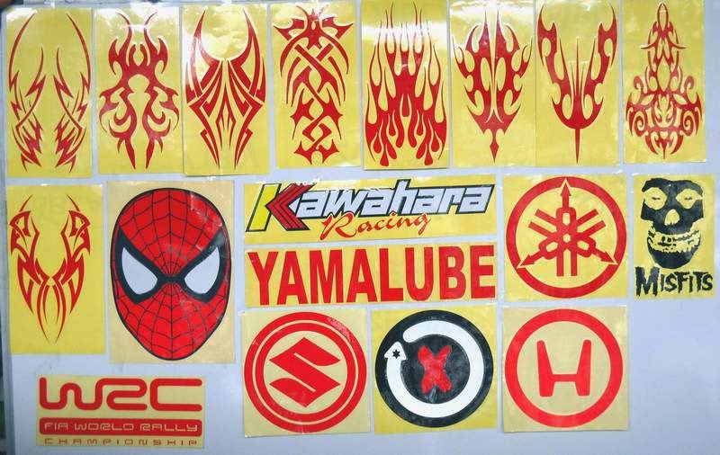 Perbedaan Stiker Cutting dengan Stiker Printing