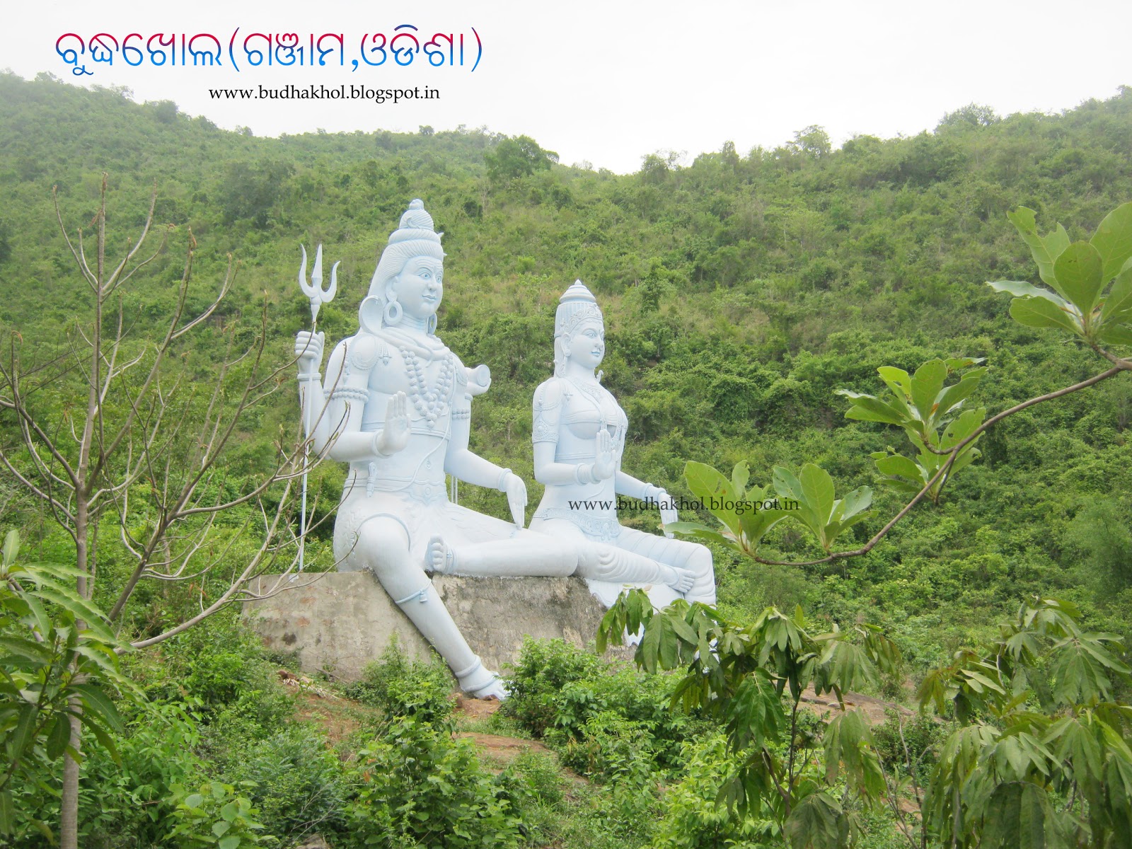 Statue of Lord Shiva and Pravati | BUDHAKHOLA Temple | Ganjam | Odisha.