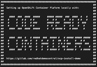 Eric D. Schabell: How to setup OpenShift Container Platform on your ...