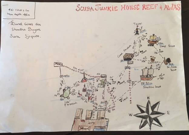 Scuba Junkie: MAPPING PROJECT