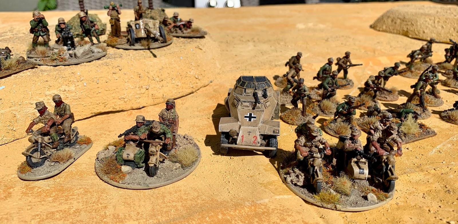 25 years of minis and counting: Bolt Action: DAK Army in three weeks