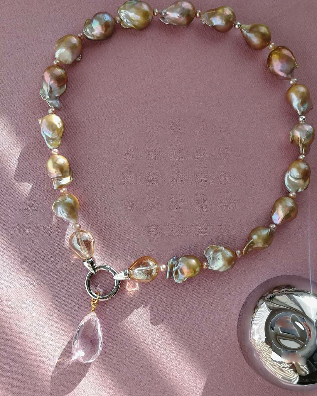 Fancy beads necklace