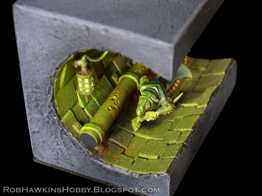 Rob Hawkins Hobby: Gutter Runner Diorama