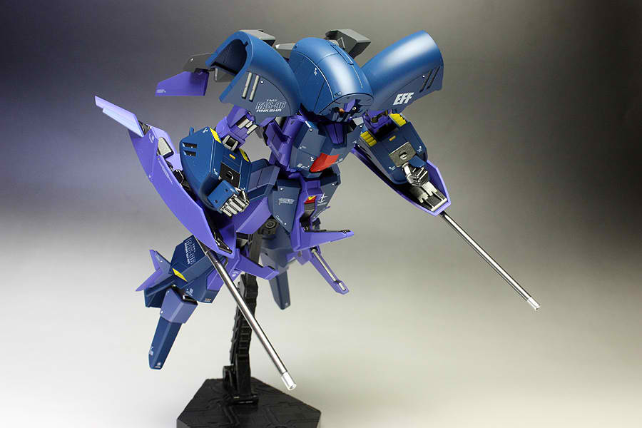 GUNDAM GUY: HGUC 1/144 RAS-96 Anksha - Painted Build #4 by zgmfxg