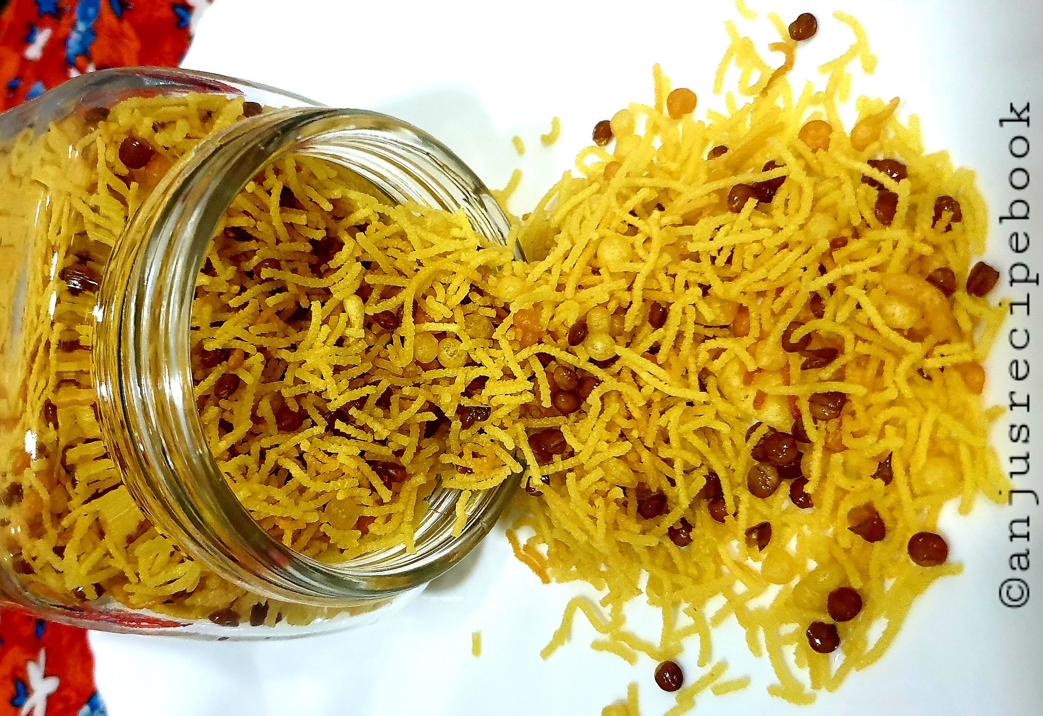 Anju's Recipe Book: Bombay Mixture / Yellow Mixture // ബോംബെ മിക്സ്ച ...