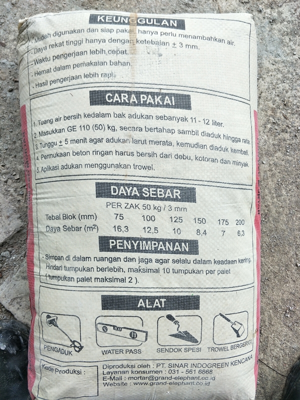 Jenis - Jenis Mortar dan Fungsinya - Madany Land Property