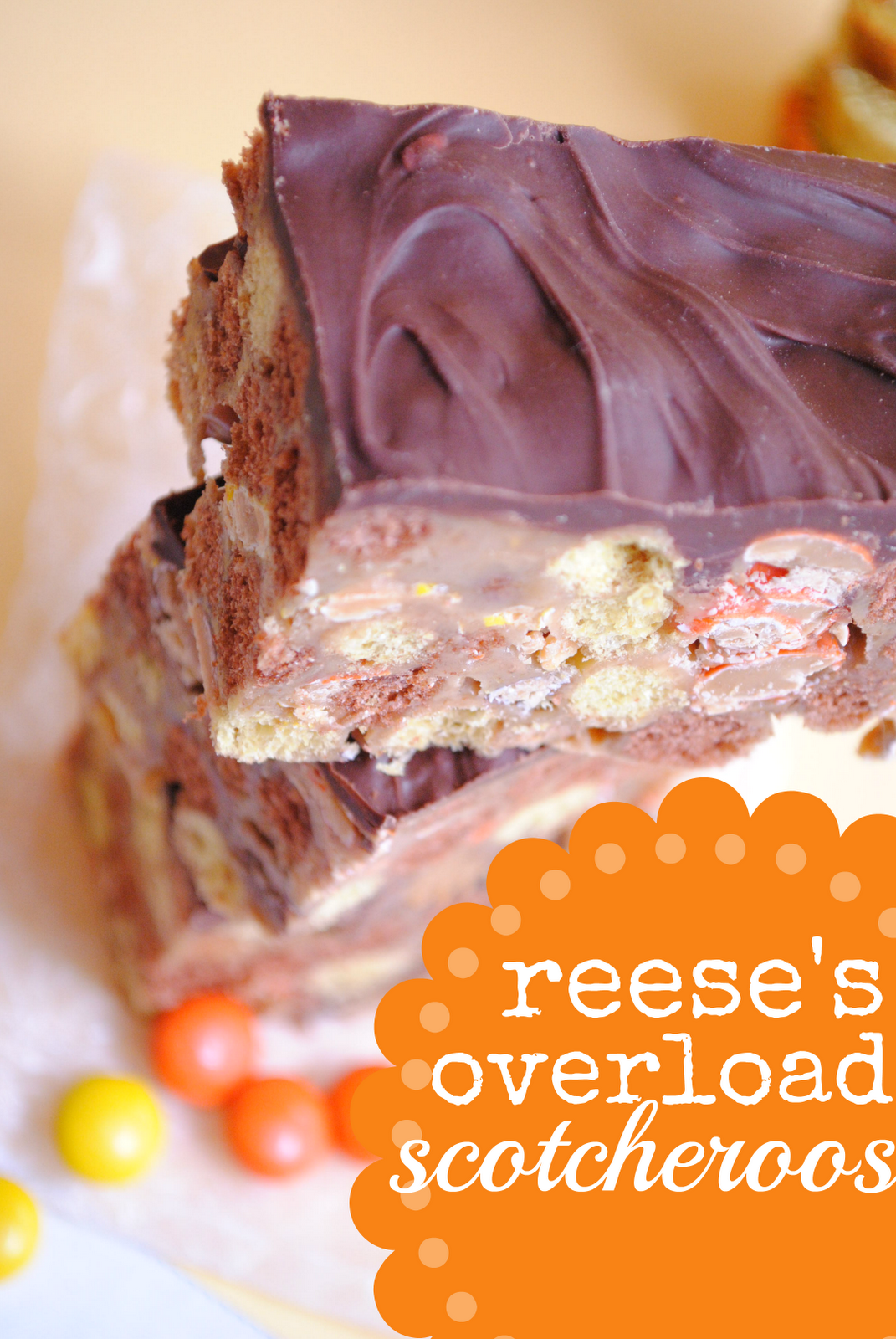 Reese's Overload Scotcheroos - Something Swanky