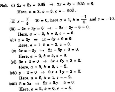 Chapter 4 Linear Equations in Two Variables NCERT Solutions Class 9 Maths