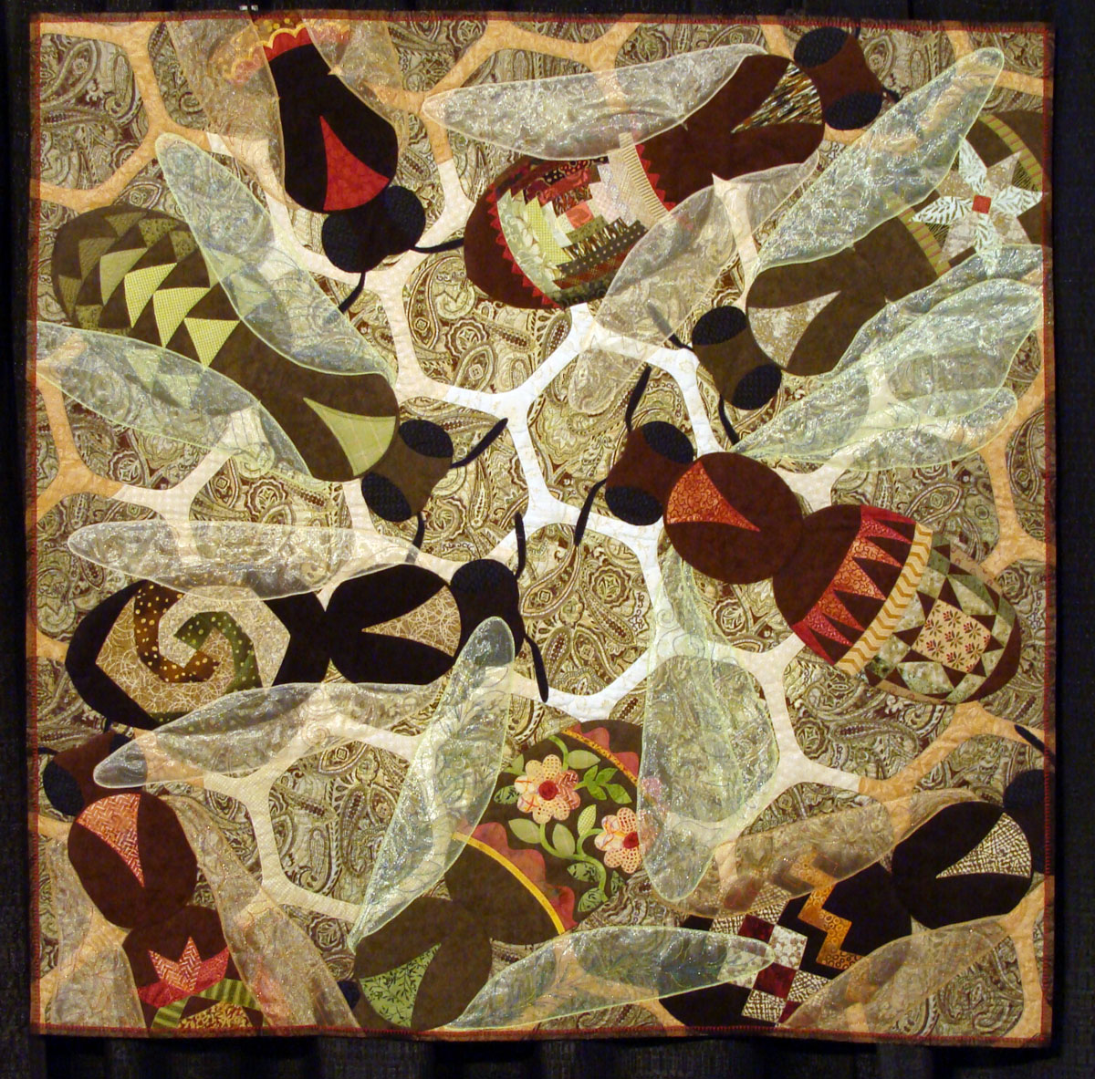 Linda Teddlie Minton: Art Quilts, part 3 ... from Quilt Festival 2011