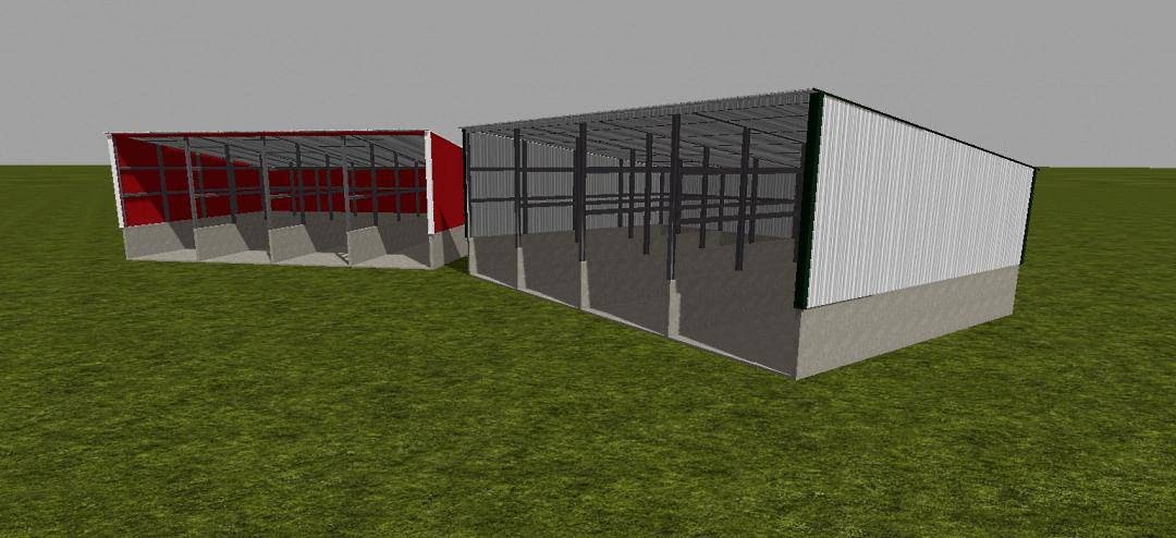 FS19 50×72 Commodity Building v1.0 - FS 19 & 22 USA Mods Collection