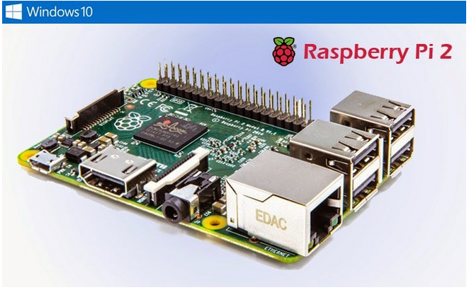 Raspberry Pi 2 runs Windows 10 which costs $35 only - blogmytuts
