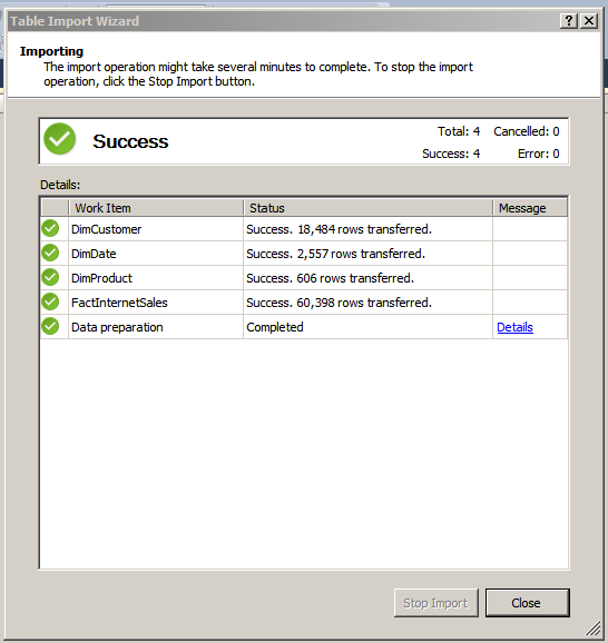 SQLServerBrains: Getting started with SSAS 2012 Tabular Project